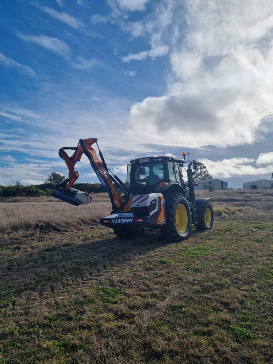 Stocker-Crew | Noremat Reach Mower, Sauter Front Linkage & PTO Kits