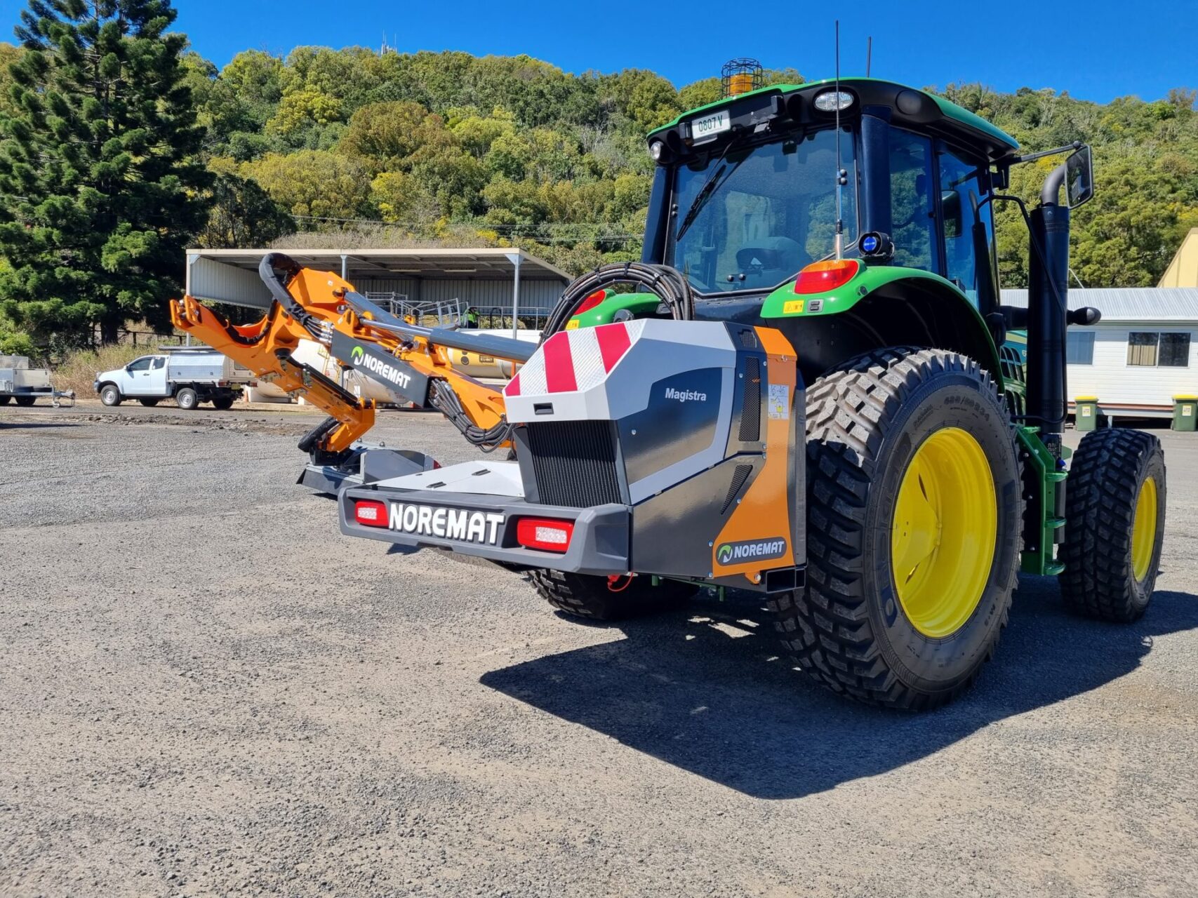 Stocker-Crew | Noremat Reach Mower, Sauter Front Linkage & PTO Kits