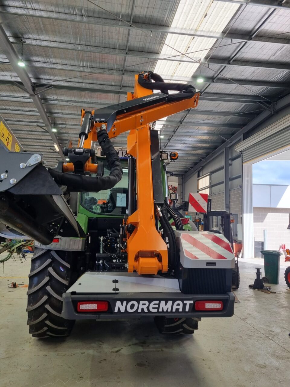 Stocker-Crew | Noremat Reach Mower, Sauter Front Linkage & PTO Kits