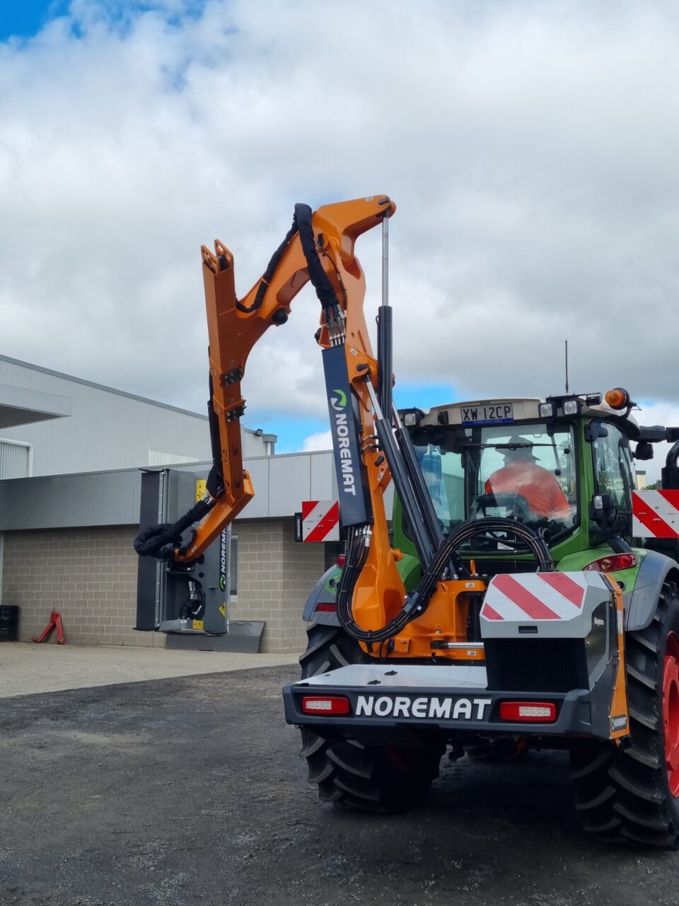 Stocker-Crew | Noremat Reach Mower, Sauter Front Linkage & PTO Kits