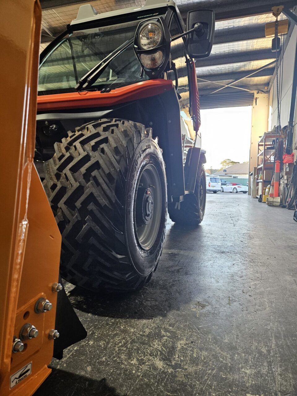 Stocker-Crew | Noremat Reach Mower, Sauter Front Linkage & PTO Kits