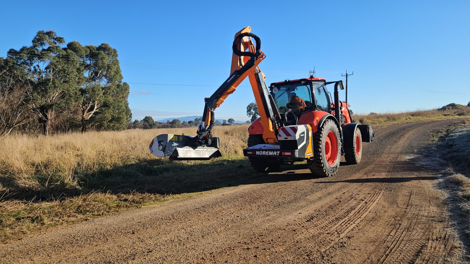 Mansfield Shire Council take delivery of new Noremat Magistra M63T ...